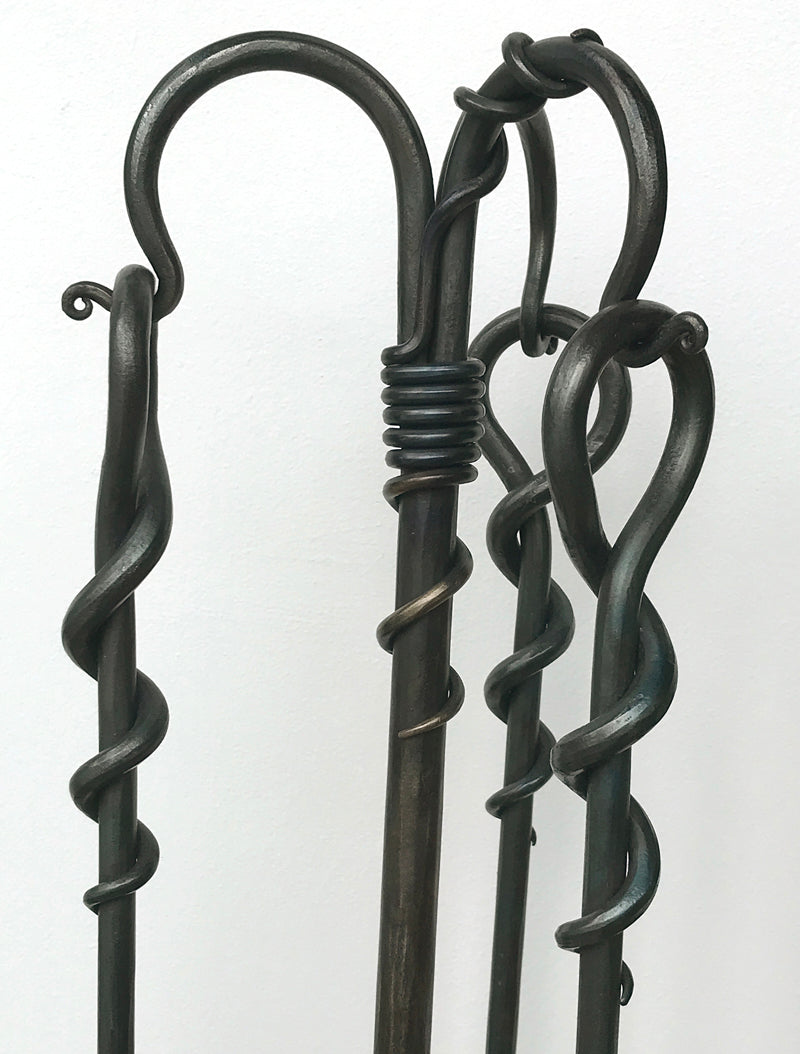 Twisted Tall Fire Set by Alan Perry – Makers Guild in Wales