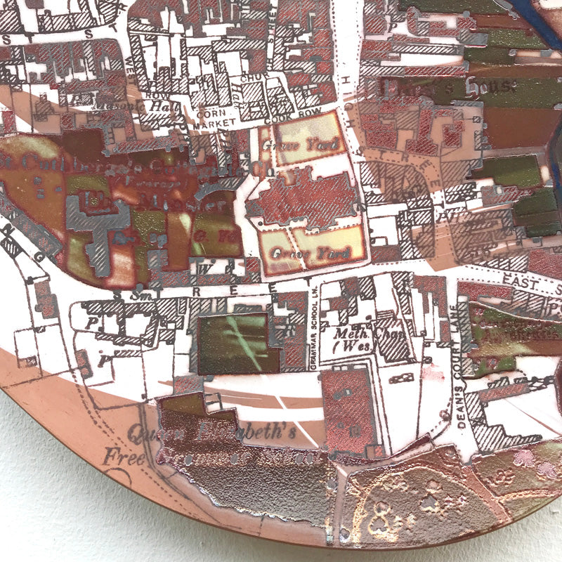 Queen's Elizabeth Grammar School Dish by Pauline Monkcom – Makers Guild ...