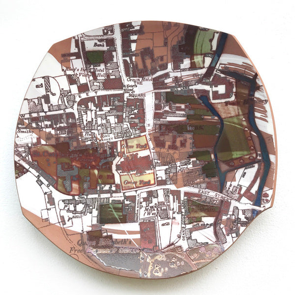 Queen's Elizabeth Grammar School Dish by Pauline Monkcom – Makers Guild ...